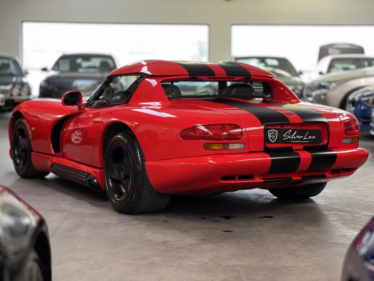 SILVER LAC - DODGE-VIPER-8.0 V10 394 RT/10 CABRIOLET / EUROPEEN